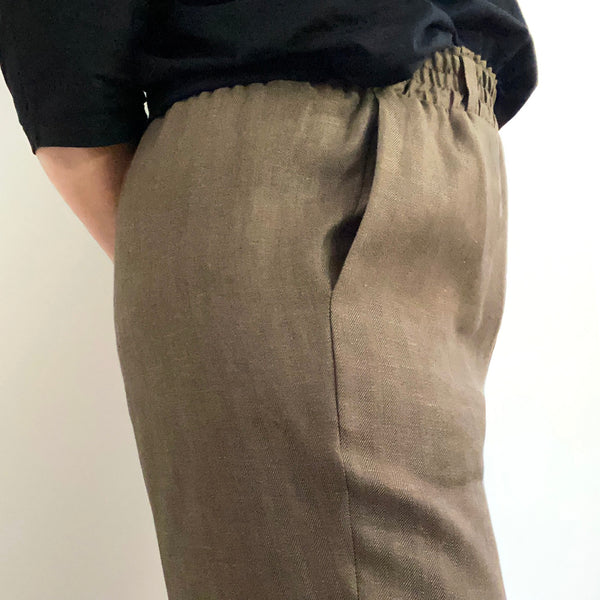 Plato tapered side seam pant pdf sewing pattern – The Sartorial Project