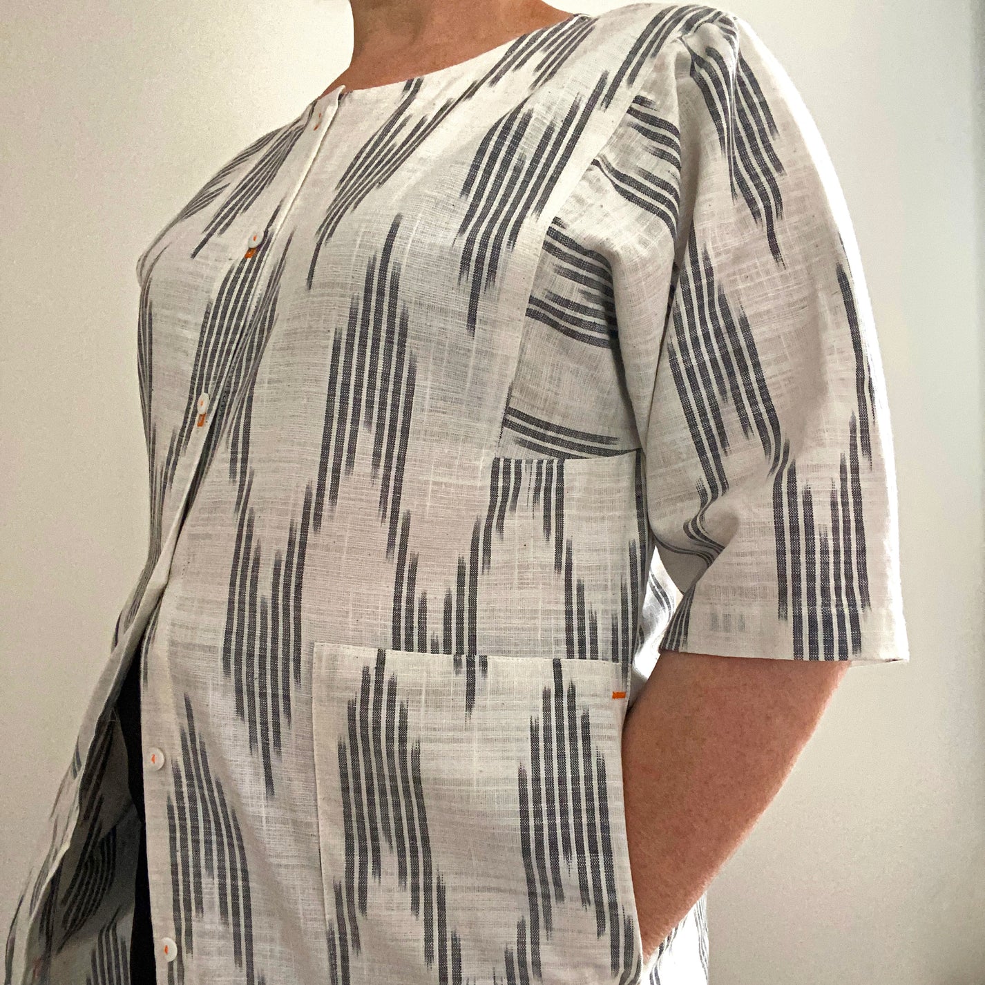 Deluze square armhole dress pdf sewing pattern – The Sartorial Project